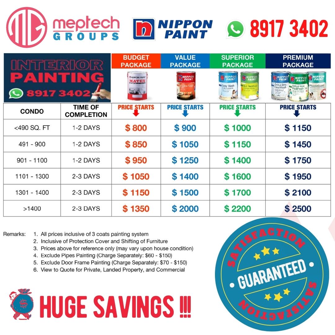 House Painting Services Singapore | Residential Painting Company